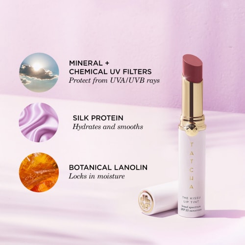 The Kissu Lip Tint SPF 25 Plum Blossom | Tatcha