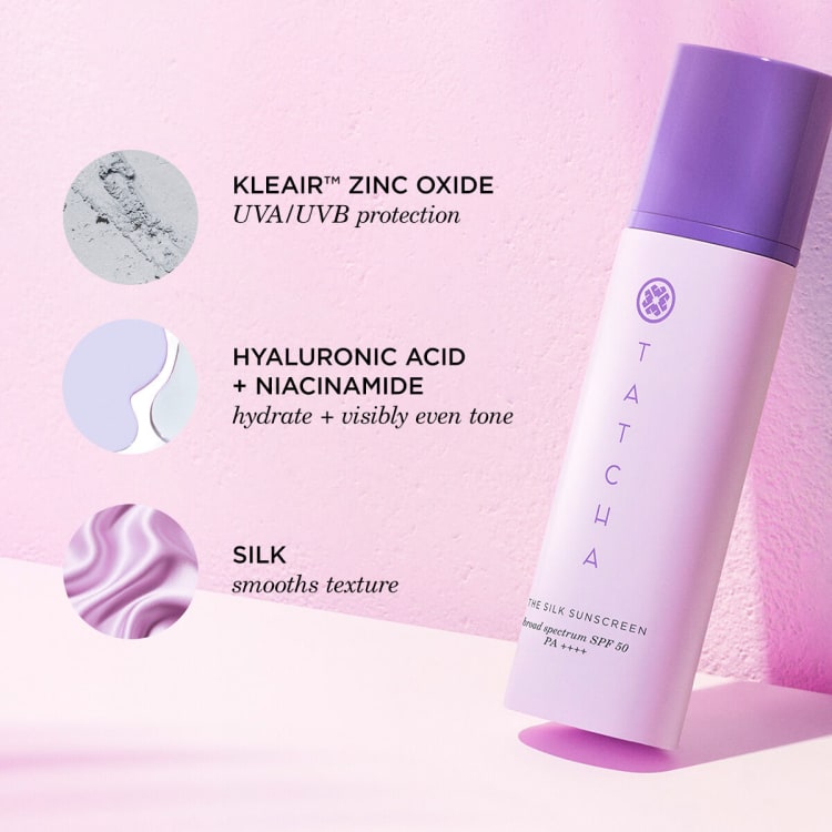 The Silk Sunscreen - SPF 50 Hydrating Mineral Sunscreen | Tatcha